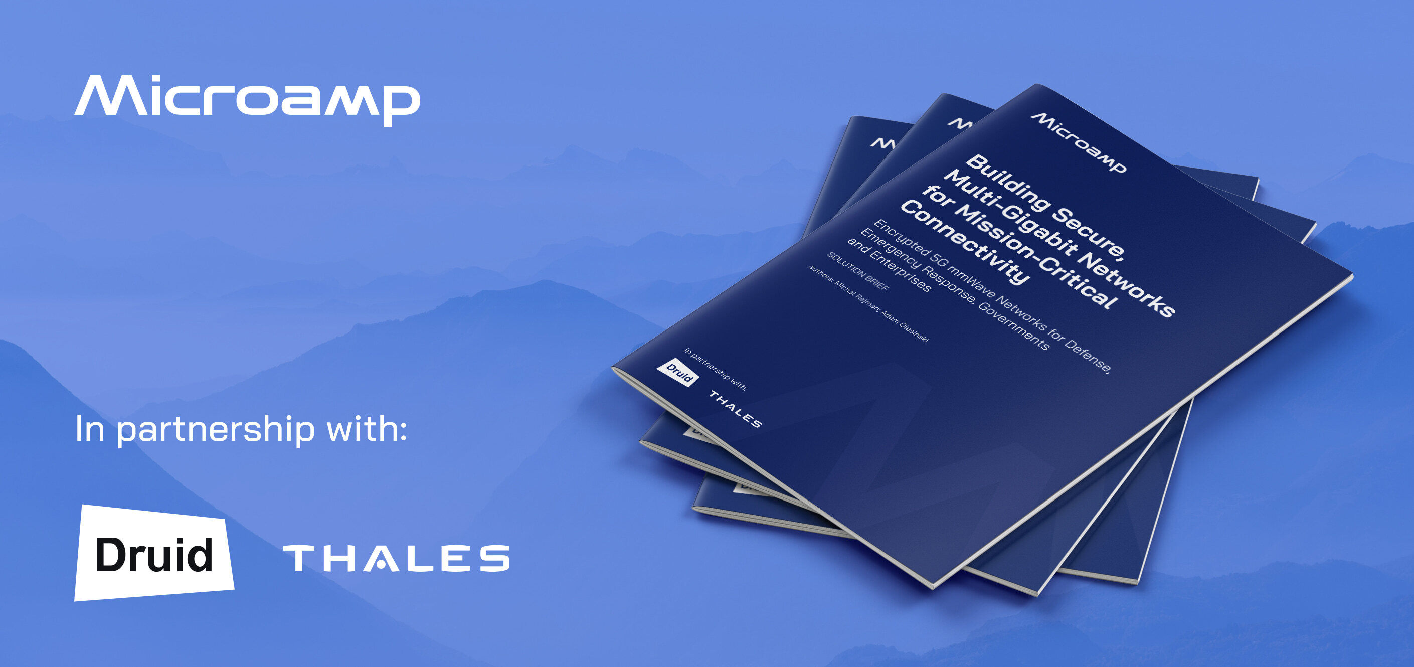 Microamp Presents Military-Grade Data Security with Encrypted 5G mmWave Networks